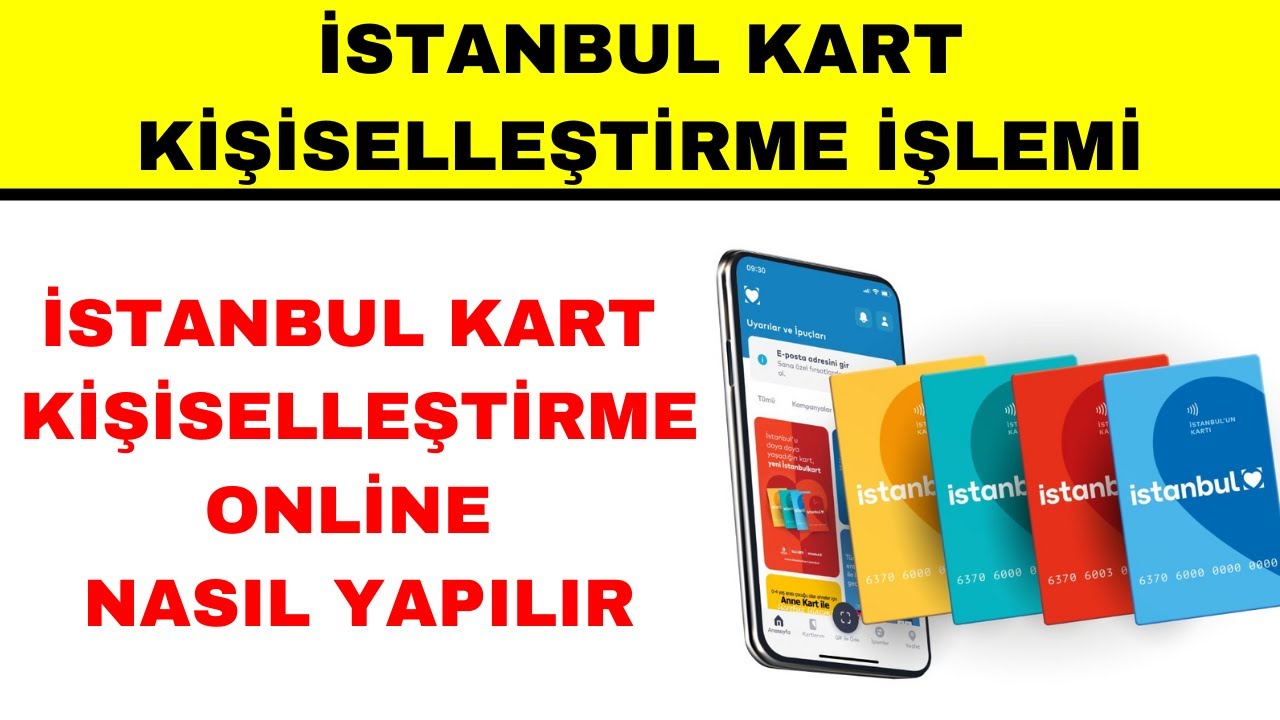 İstanbulkart Kişiselleştirme Nasıl Yapılır - İstanbulkart Aktifleştirme ...