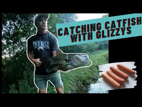 CATCHING GIANT CATFISH WITH GLIZZIES - YouTube