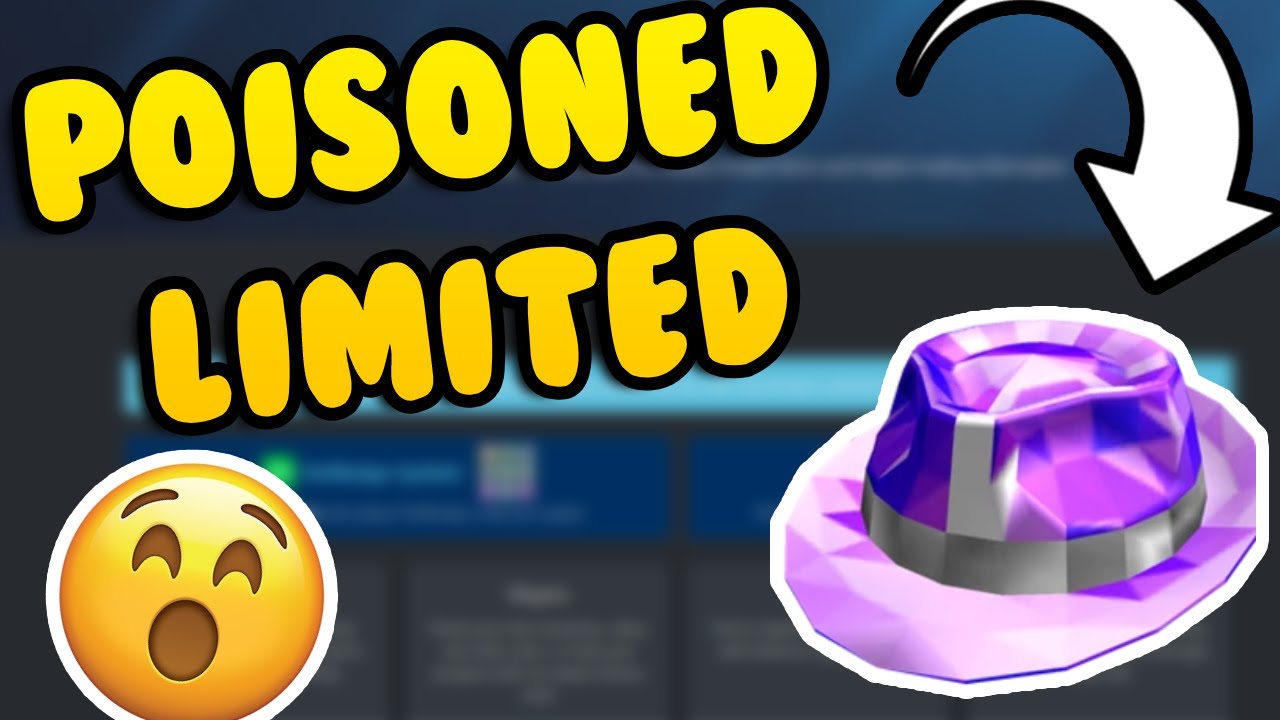 (ROBLOX) HOW TO CHECK IF A LIMITED ITEM IS POISONED 2021 - YouTube