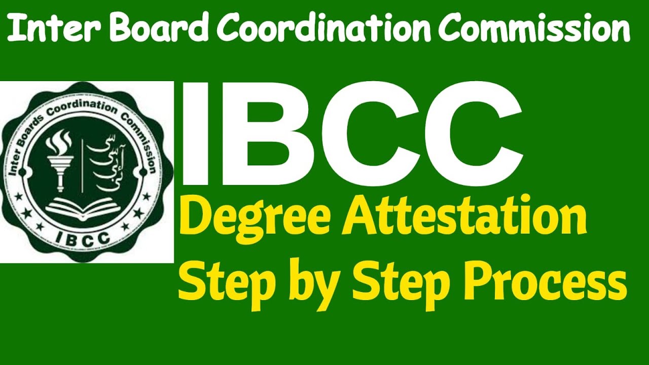 IBCC attestation process online| IBCC attestation through TCS || IBCC ...