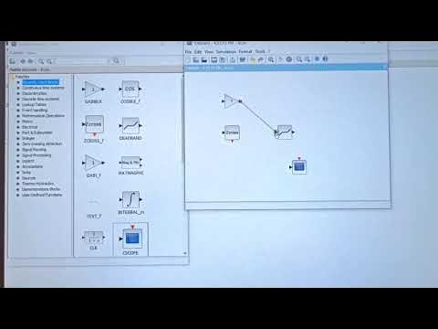 Scilab xcos tutorial fast simple explanation of xcos simulation - YouTube