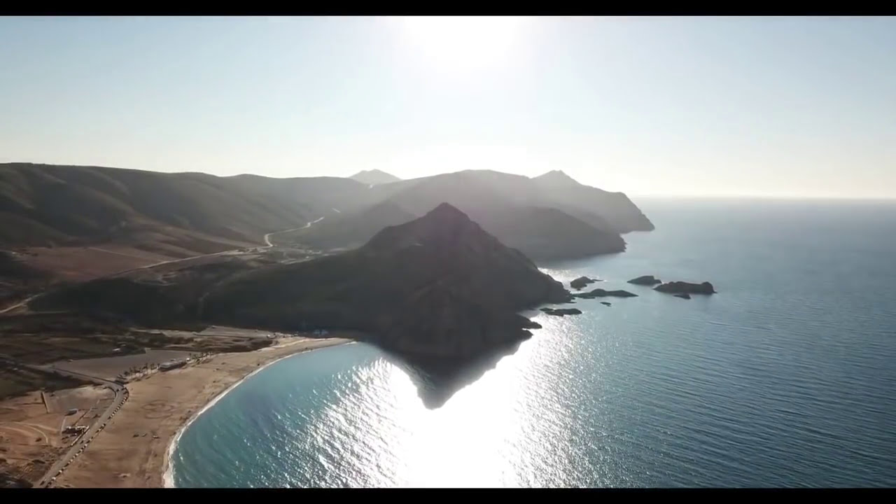 وهران شاطئ المداغ الجزائر نظرة من السماء Oran plage madagh Algérie ...