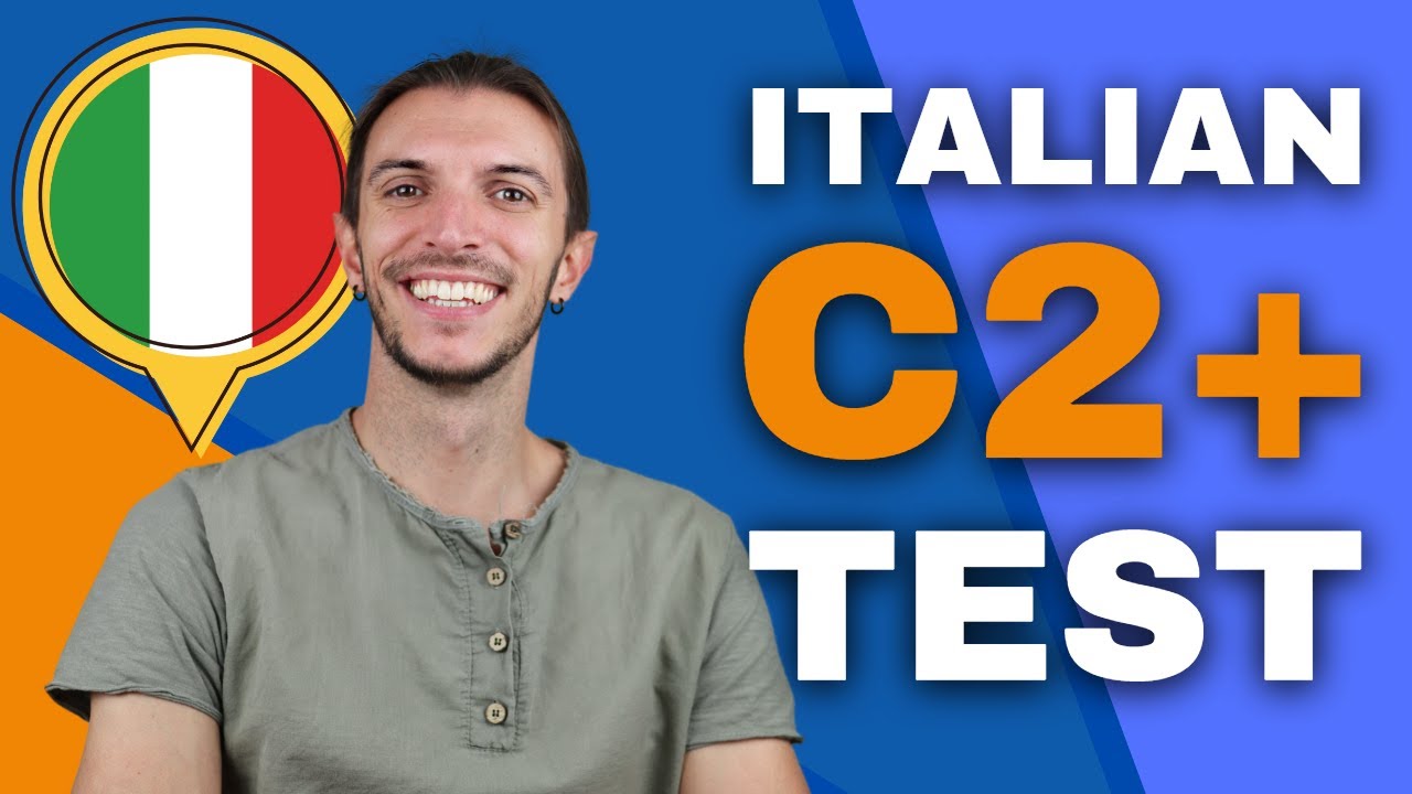 Italian C2 QUIZ (Advanced test) - YouTube