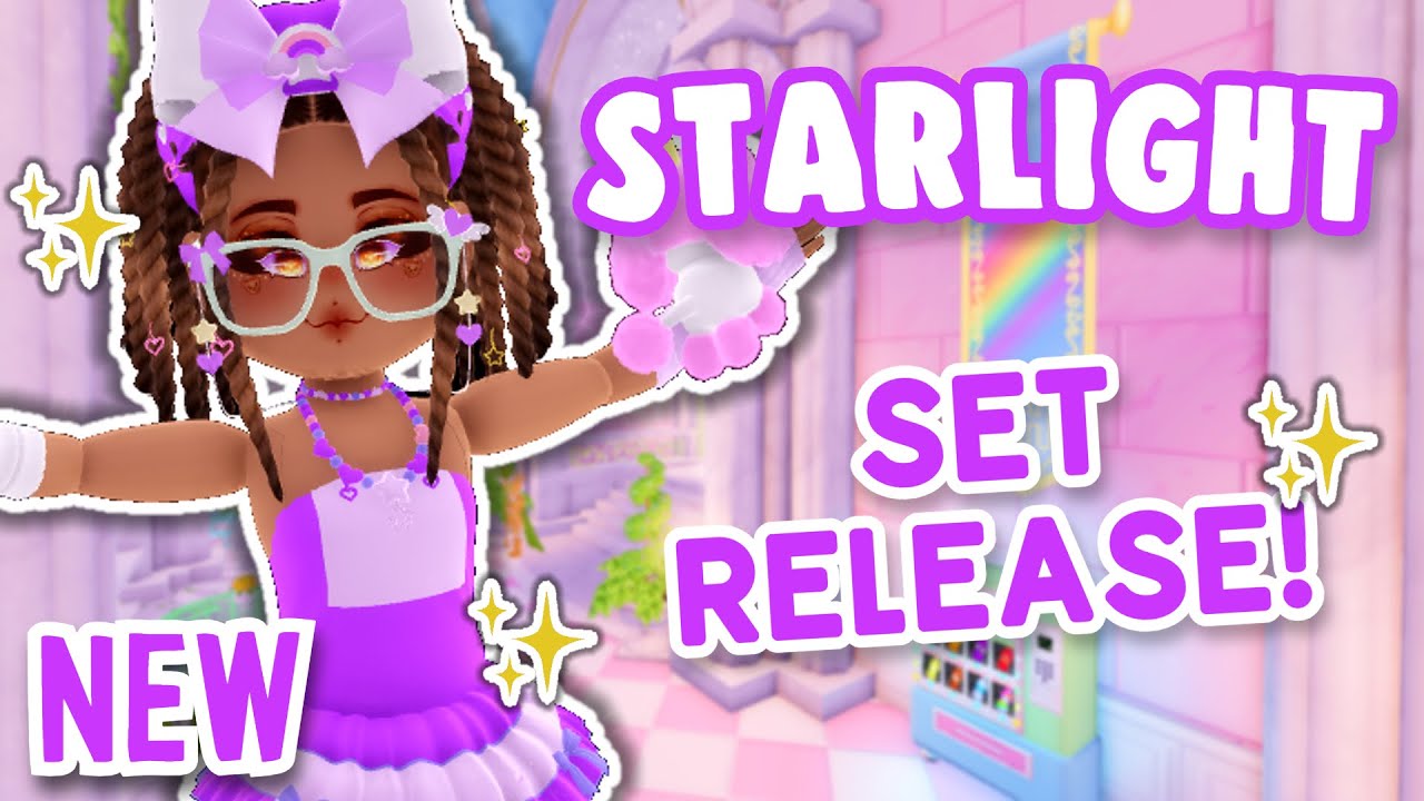 *NEW* STARLIGHT SET RELEASE! Royale High Update - YouTube