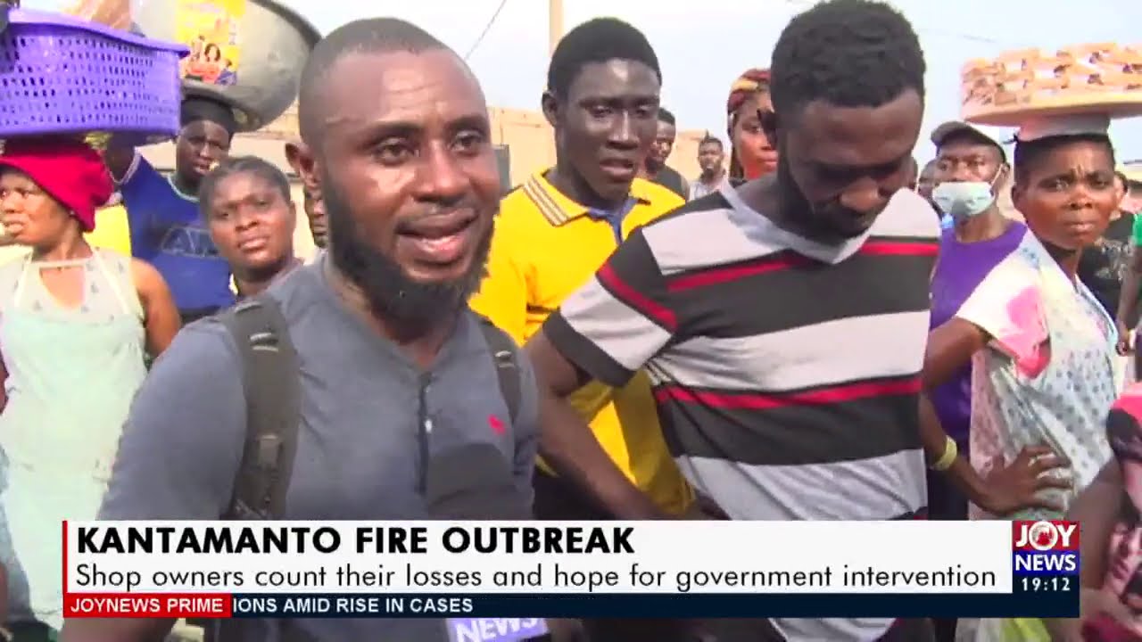 Kantamanto Fire Outbreak - Joy News Prime (16-12-20) - YouTube