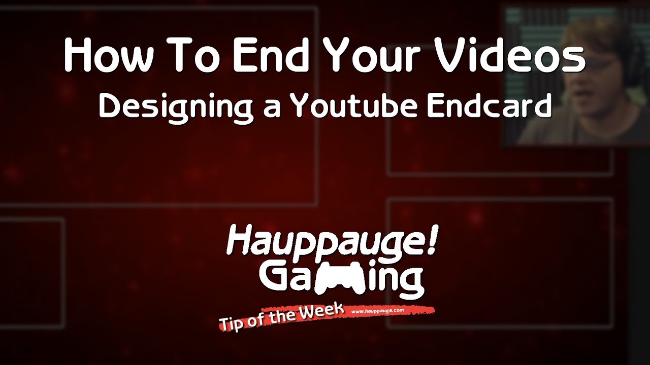 How To End Your Videos: Designing a Youtube Endcard - YouTube