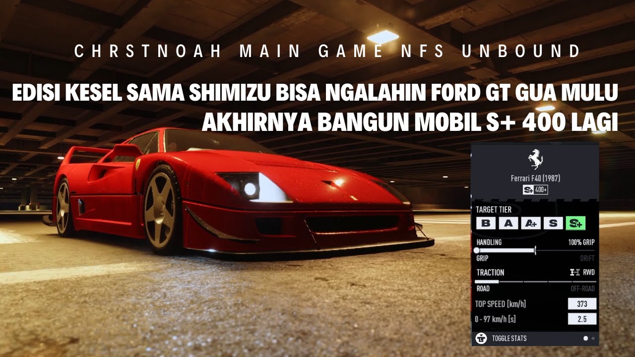 BANGUN MOBIL SPEK KELAS S+ 400+ LAGI KARENA FORD GT KEMARIN AMPAS | NFS ...