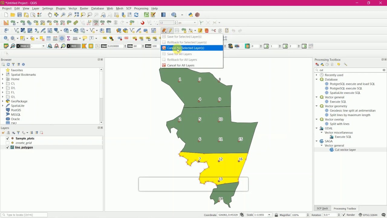 QGIS Tutorial 3 Sample Plot Design And Block Division Using QGIS qgis-tutorial-3-sample-plot-design-and-block-division-using-qgis