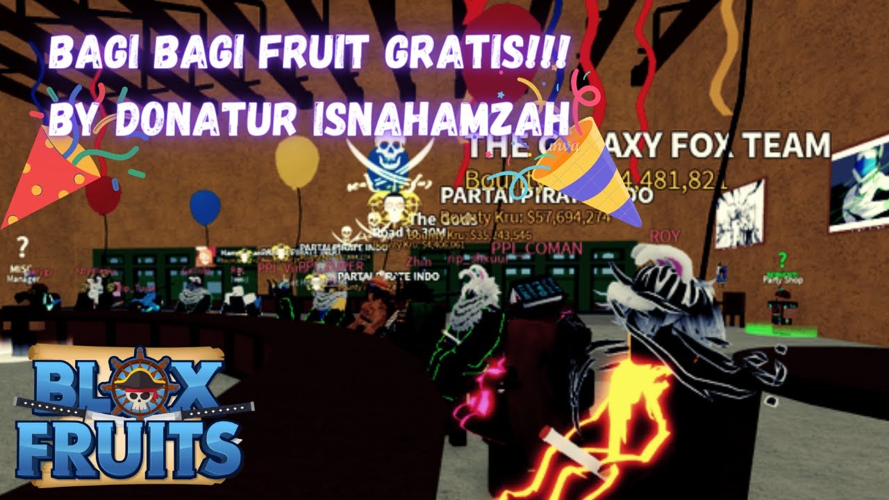 BAGI BAGI FRUIT GRATIS BY DONATUR ISNAHAMZAH SPESIAL 4K SUBS YUHUUUU ...