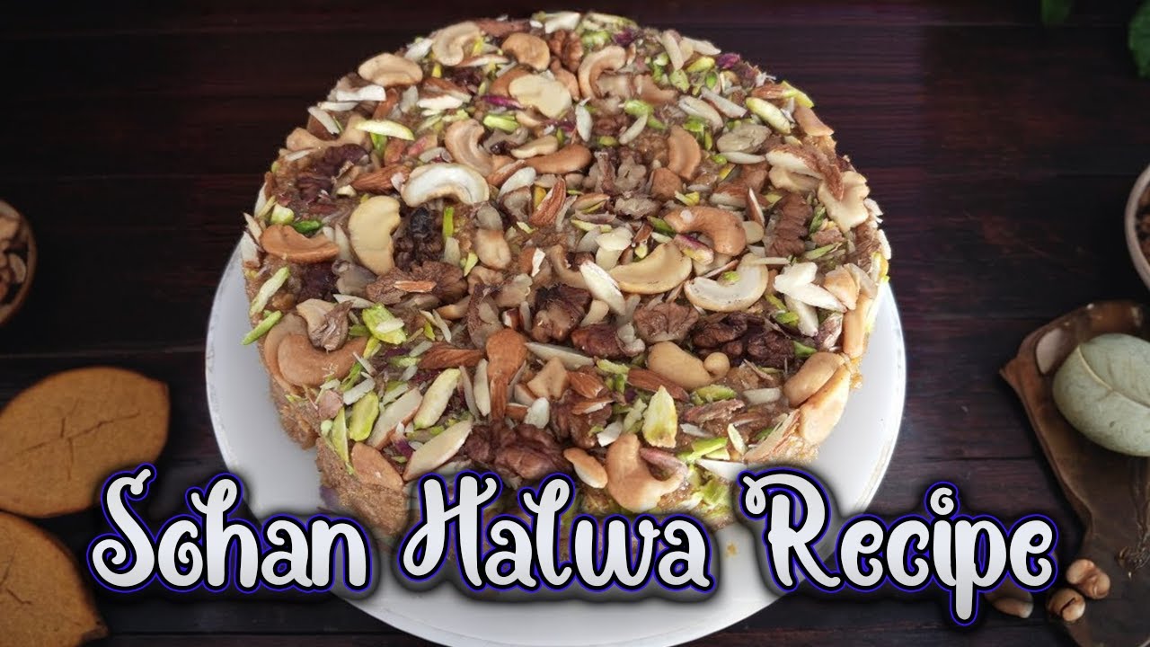 Sohan Halwa Recipe | Sohan Halwa | How to make Sohan Halwa at Home ...