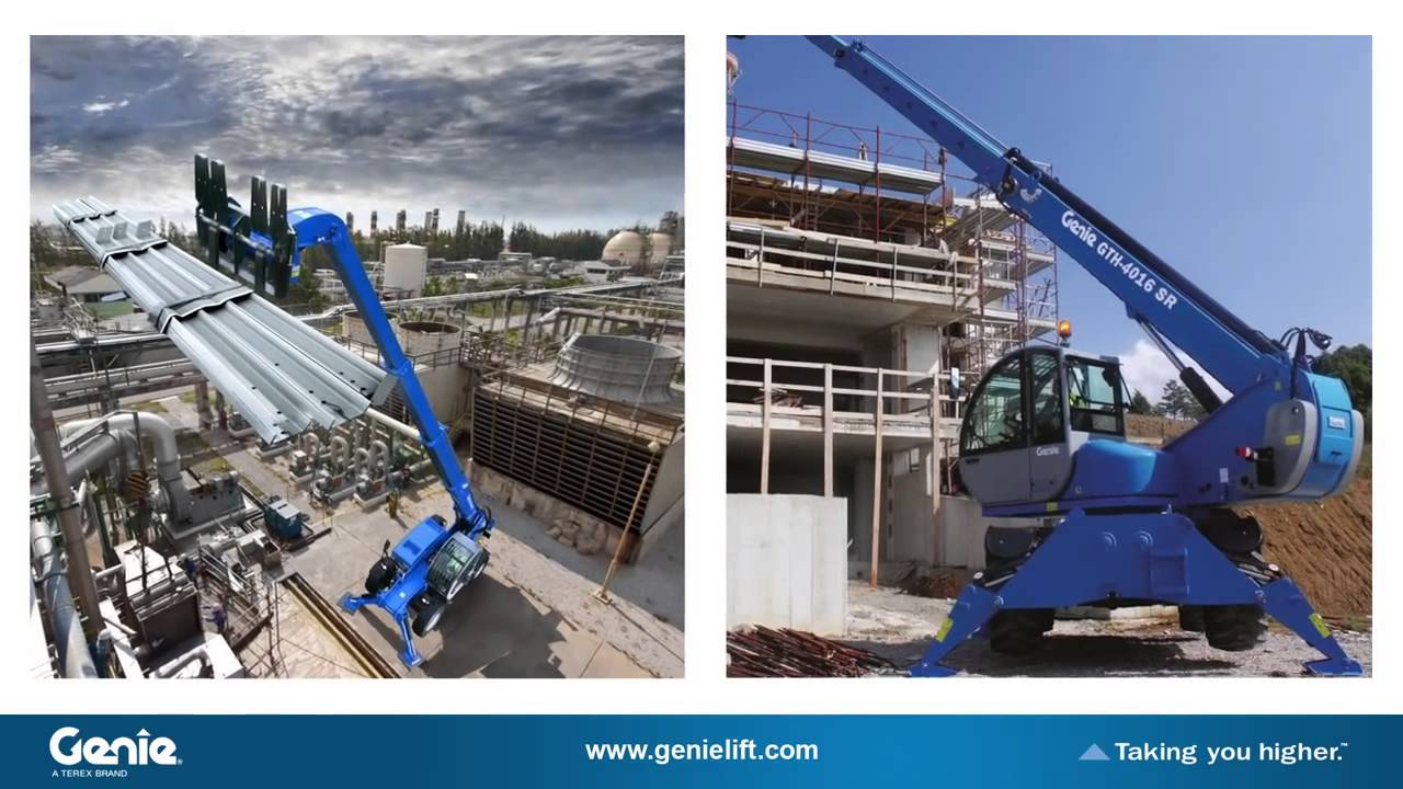 Genie® Telehandlers Multi Purpose Machines That Lift, Move, and Place ...