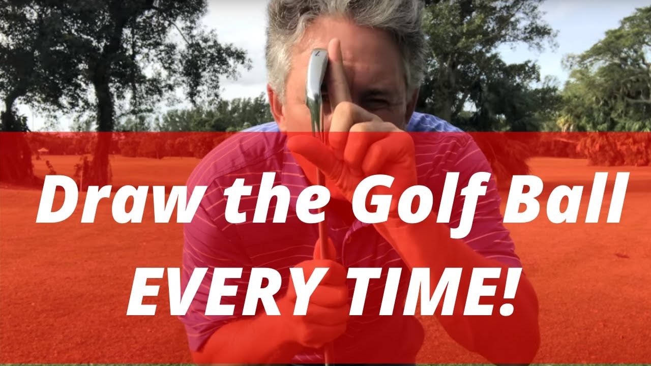 How to Draw the Golf Ball Every Time! Automatic, Simple and Easy Golf ...