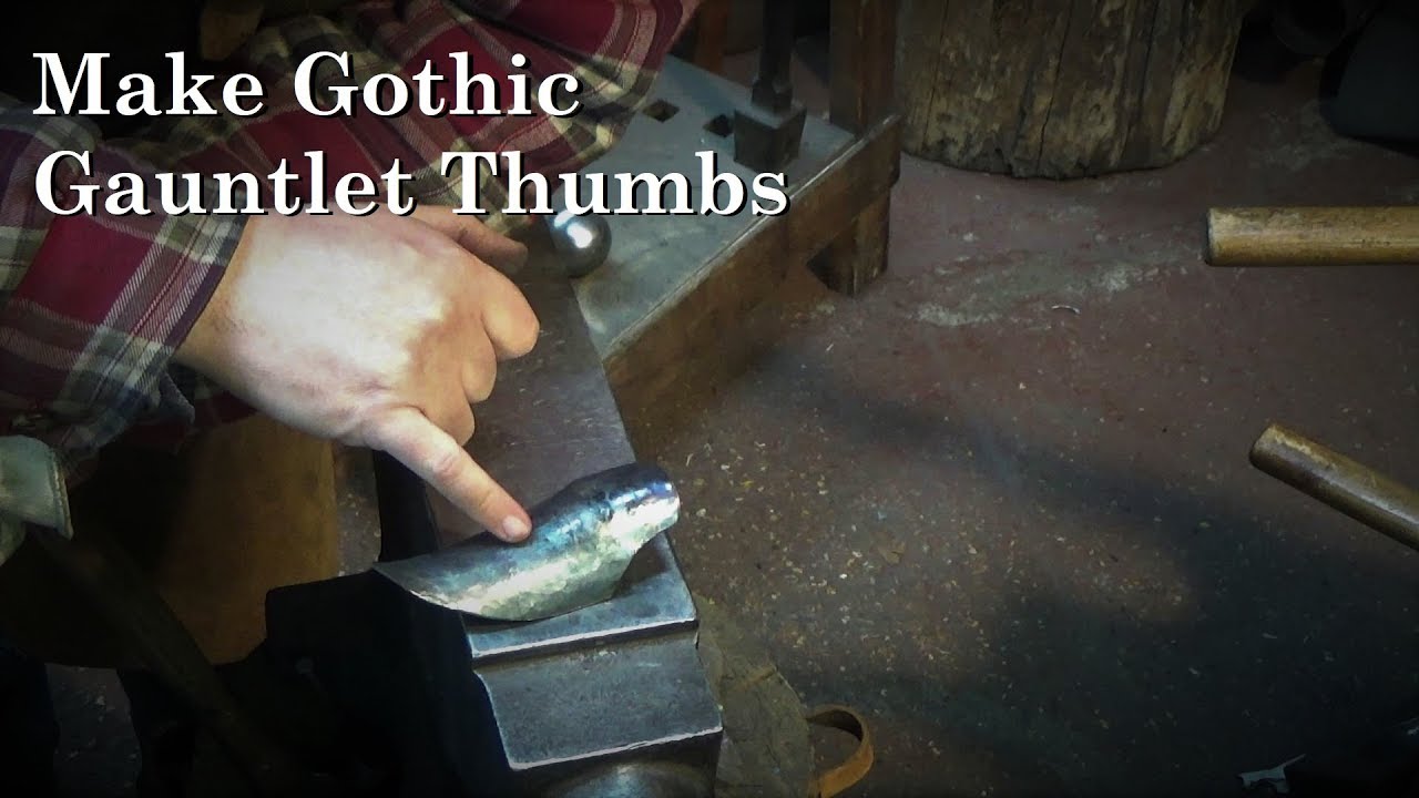 How to make gothic gauntlet thumbs. Make your own Gothic Gauntlet pt ...