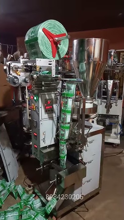Batch Coder For FFS Pouch Packaging Machines - YouTube