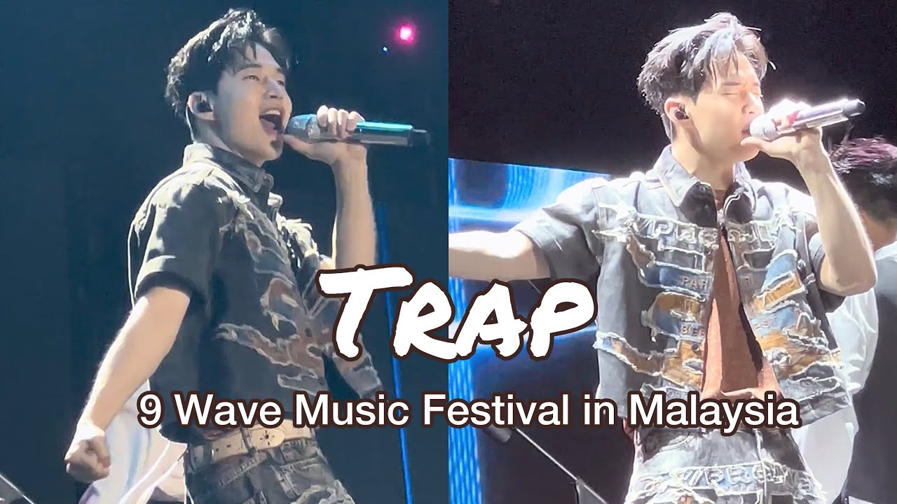 20231111 Henry Lau 刘宪华《TRAP》(Korean ver) x 9 Wave Music Festival Live Performance in Malaysia ...