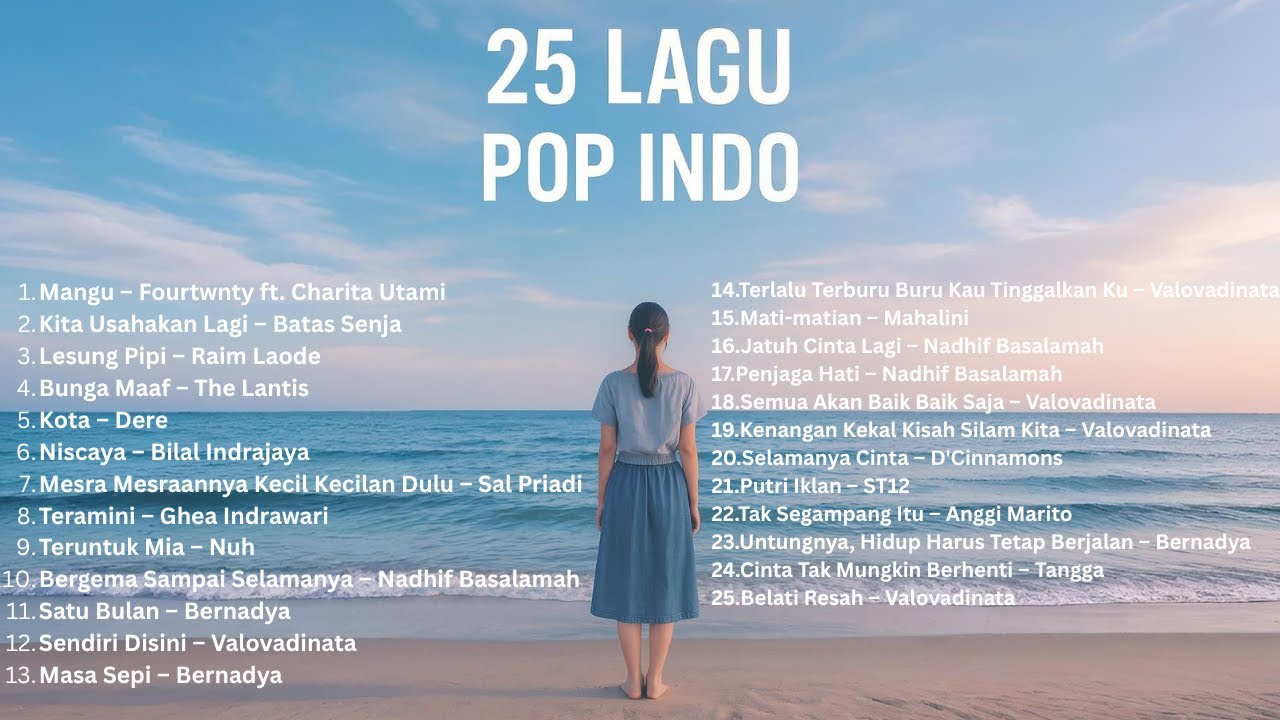 playlist trending 25 lagu pop indonesia viral 2025 VOL 2 cover full ...