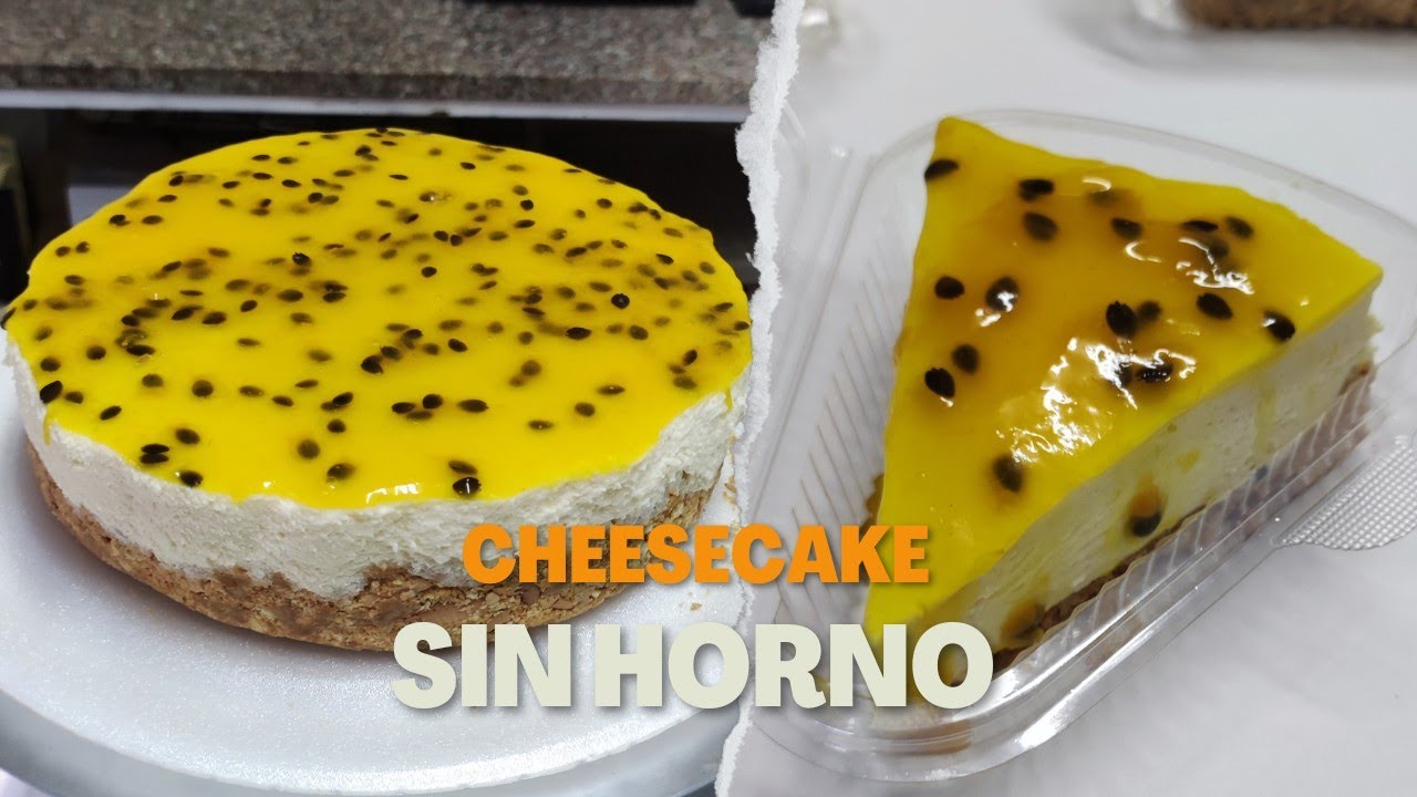 CHEESECAKE SIN HORNO/ Receta fácil 🤤 - YouTube