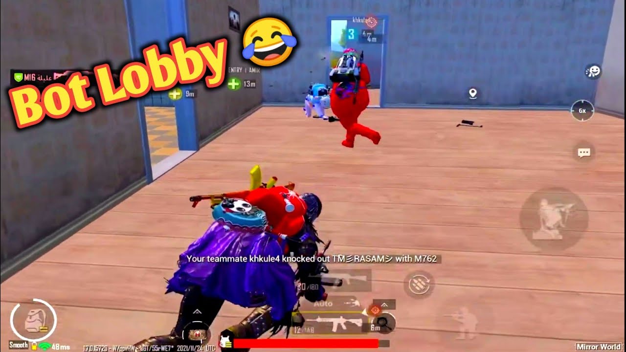 Bot lobby vs Amir #pubgmobile - YouTube