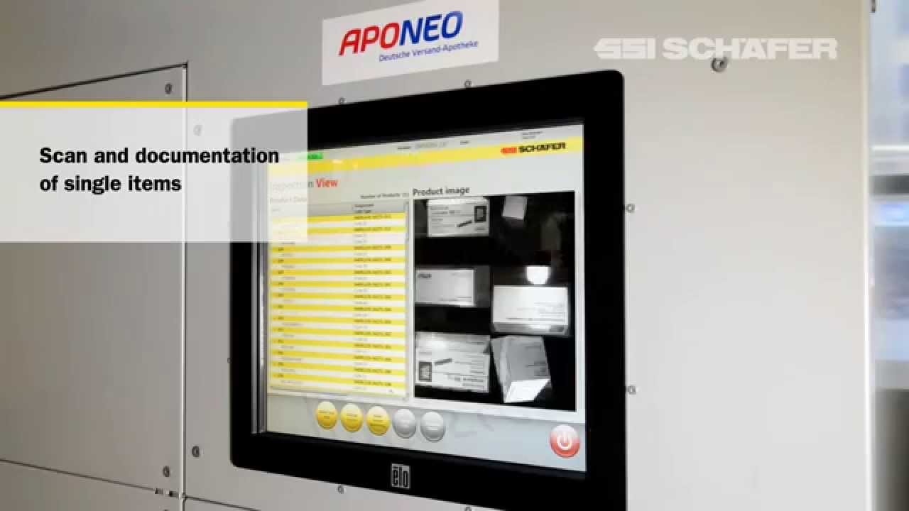 Pharmacy, batch units, mail order, sorter, APONEO - YouTube