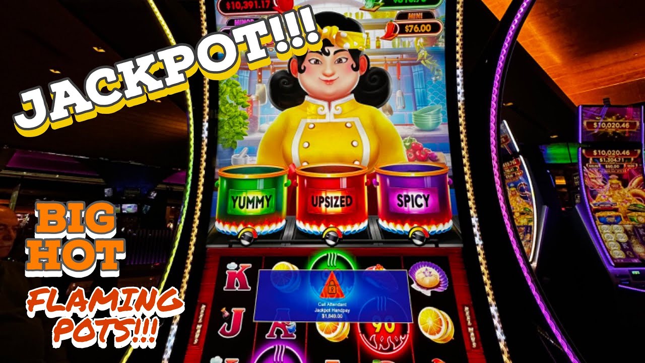 MASSIVE HANDPAY ON BIG HOT FLAMING POTS….SLOT!!! #shorts - YouTube