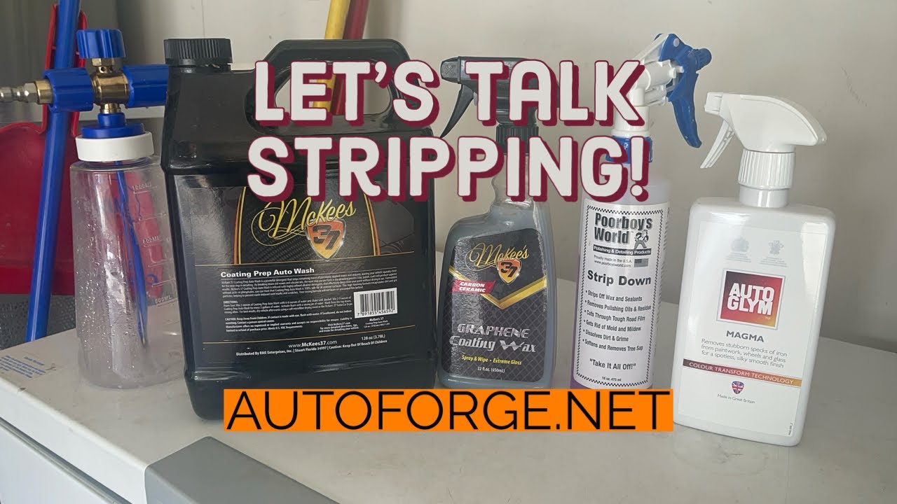 How to Strip Your Paint/ Chemical Stripper/ Prep for Protection/ Clean ...