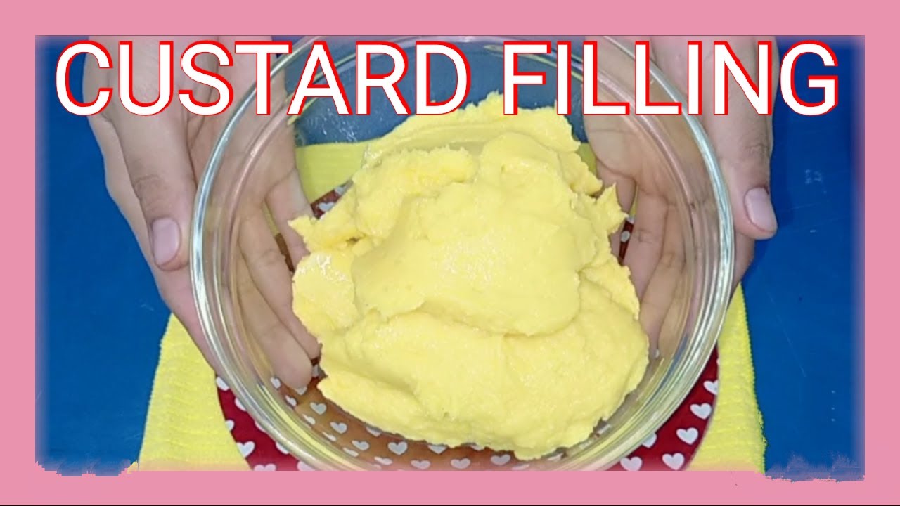 EASY MAKE RECIPE CUSTARD FILLING/CUSTARD PASTE/HOW TO MAKE CUSTARD ...