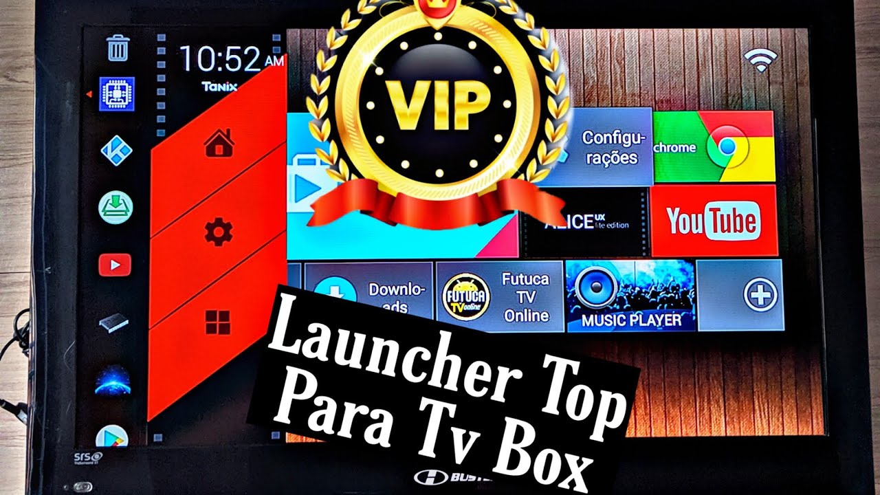 Top Launcher VIP para Tv Box - YouTube