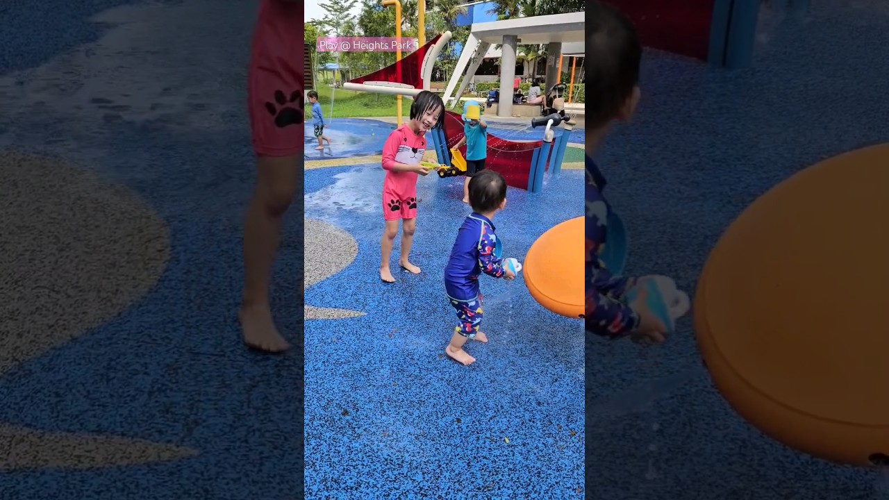 Play @ Heights Park in Toa Payoh playground with water play and sand ...
