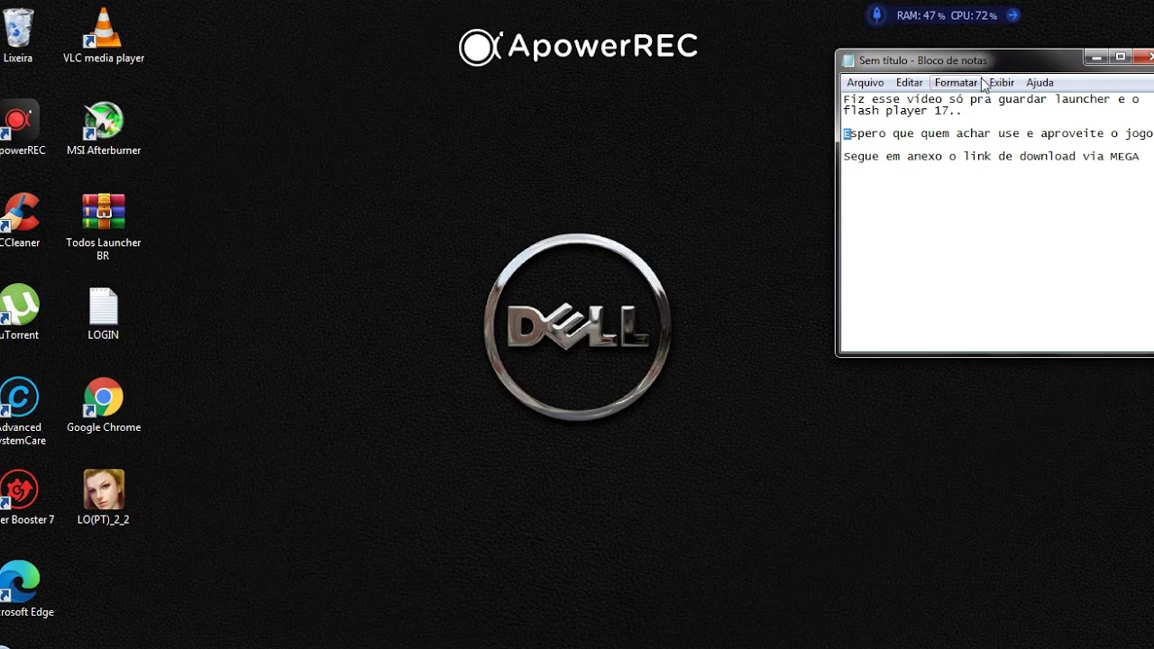 Launcher e Flash player 17 - YouTube
