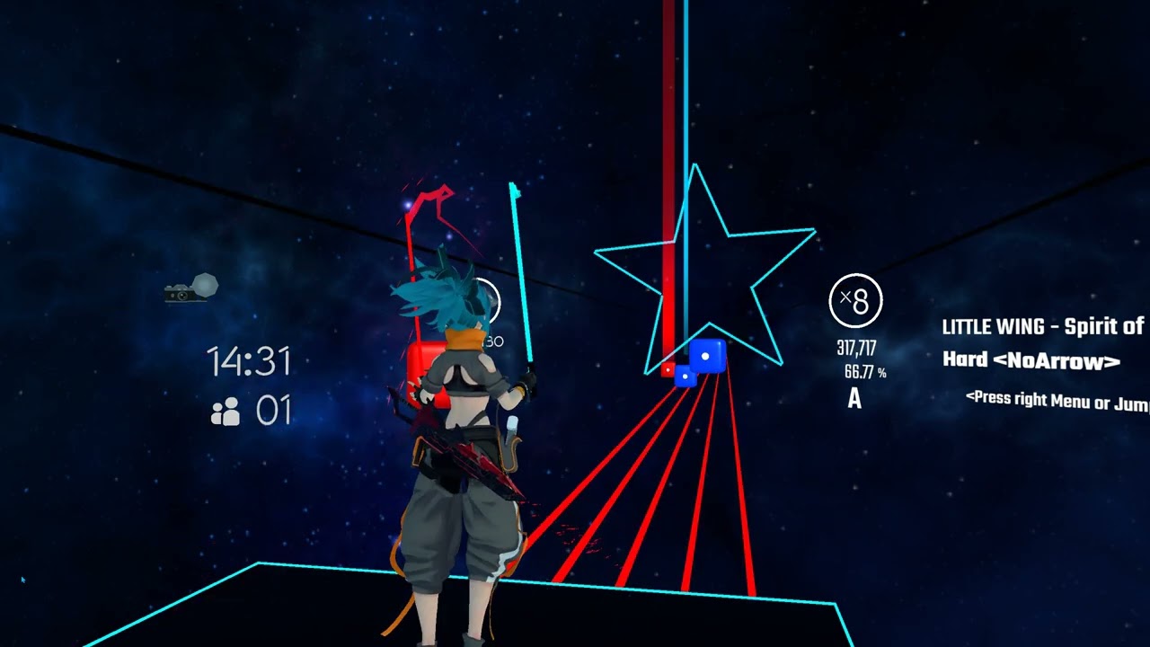 UDON SABER - Little Wing (VRChat) [PCVR] - YouTube