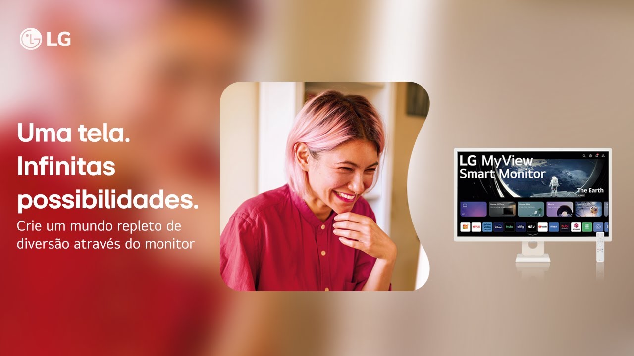 LIVE LG l Conheça o novo LG My View Smart Monitor - YouTube