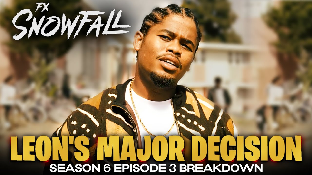 Why Leon Has A Major Decision To Make | Snowfall Season 6 Episode 3 ...