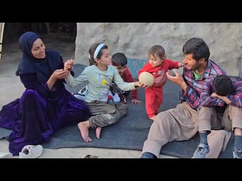 Atabak's trip to the village and farm and plowing the field