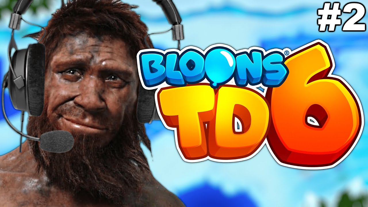 theres a frozen caveman monkey - Trog Plays BloonsTD6 (#2) - YouTube