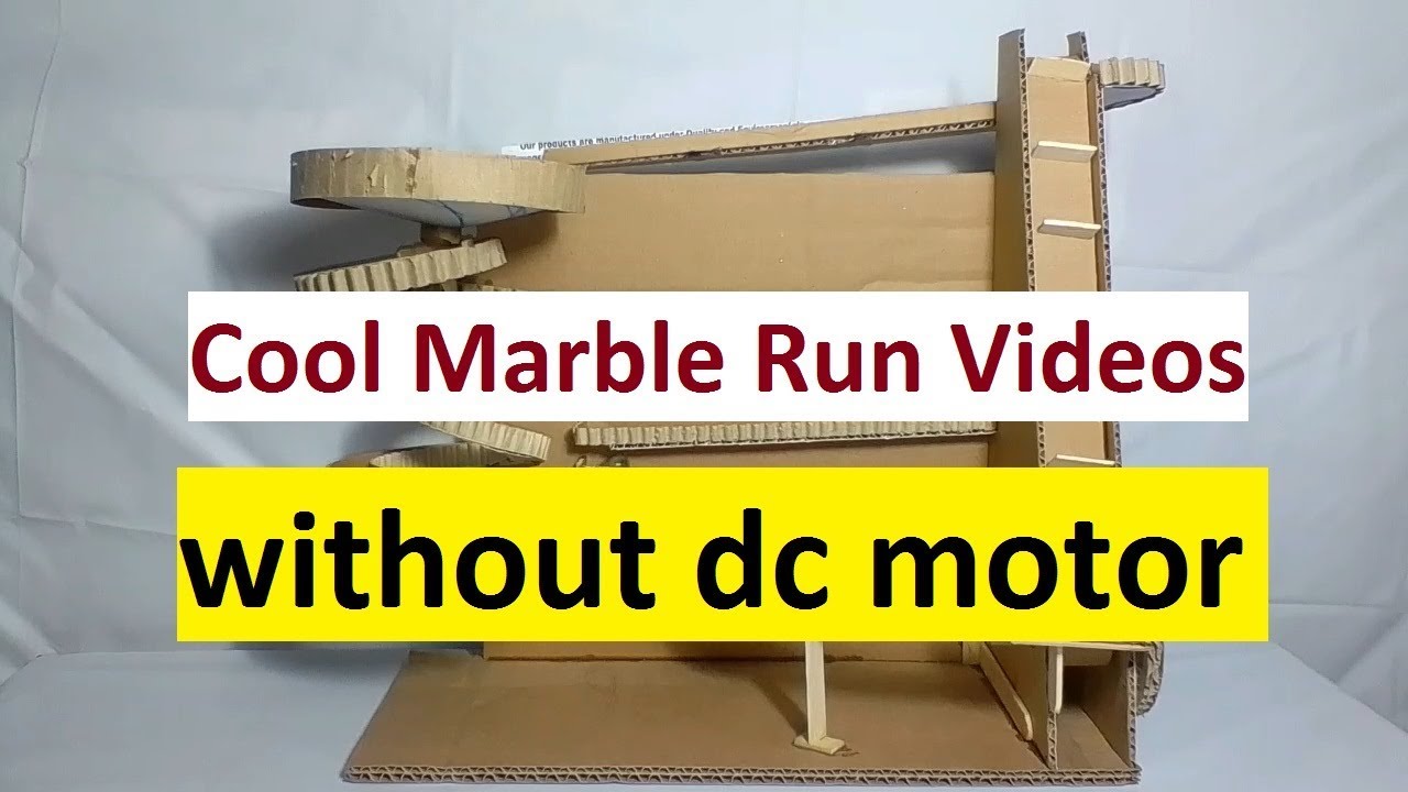 Cool marble run videos without dc motor - YouTube