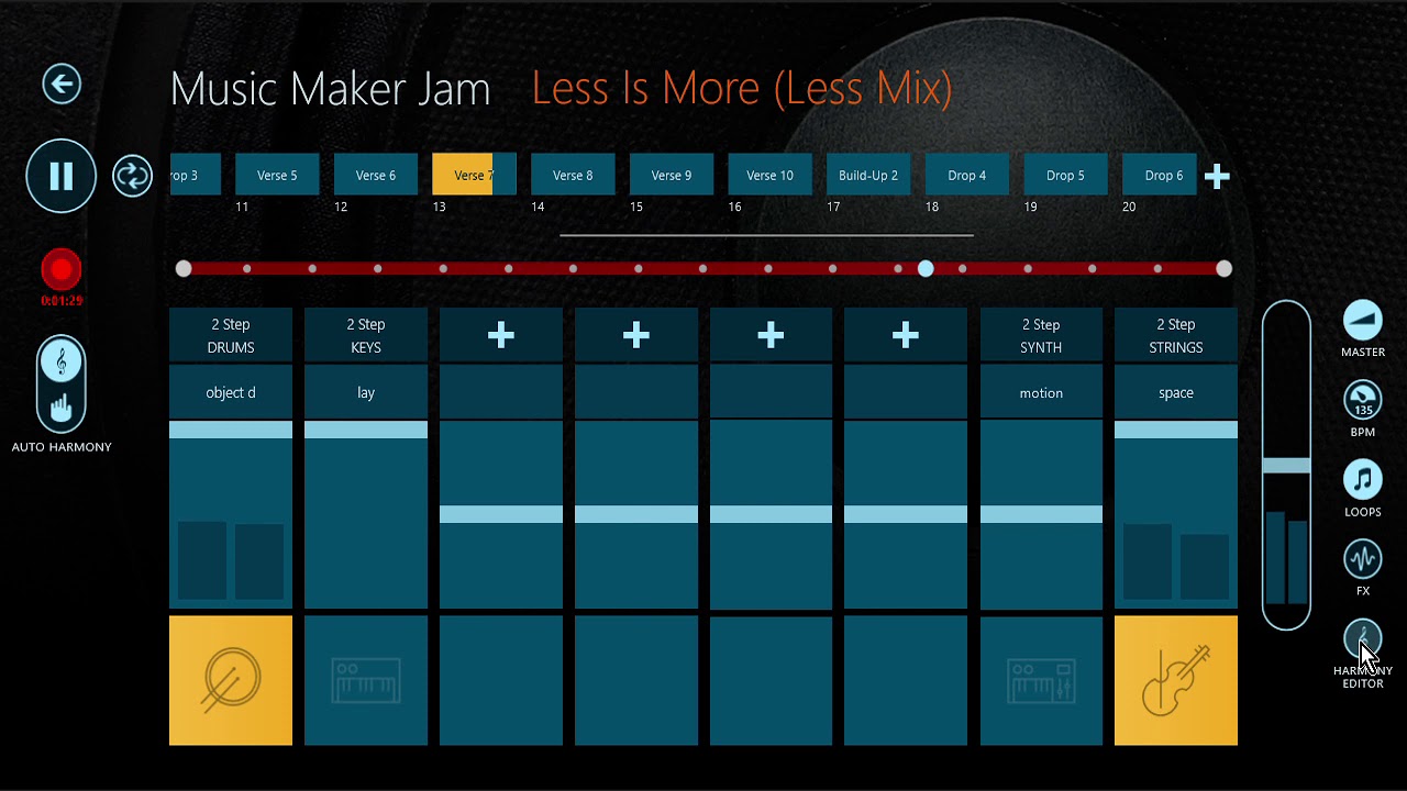 (Music Maker Jam) [Experimental] Less Is More [Part 1] (Less Mix) - YouTube