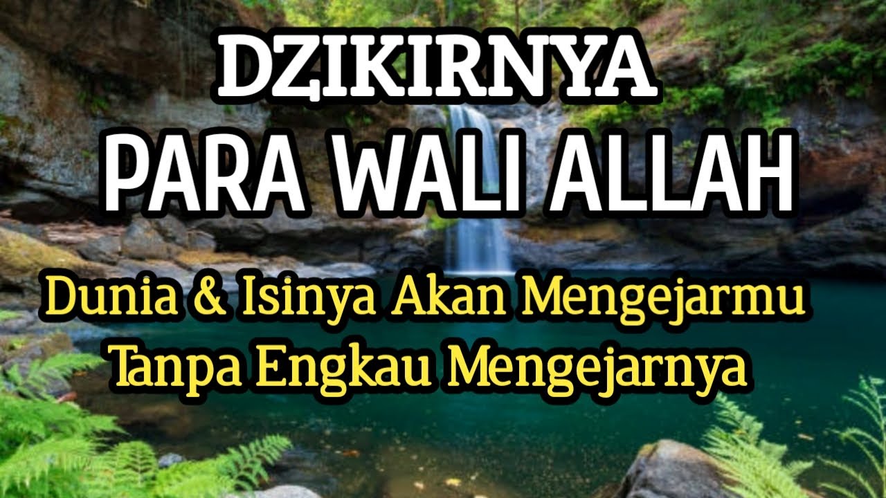 Zikir Subhanallah Wa Bihamdihi Subhanallahil Adzim Subhanallah Wa