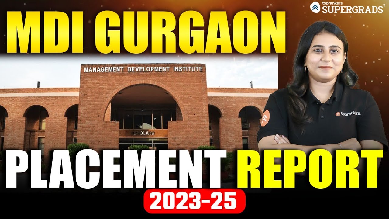 MDI Gurgaon Placement Report 2023-25 🏫| Top Domains, Sectors ...