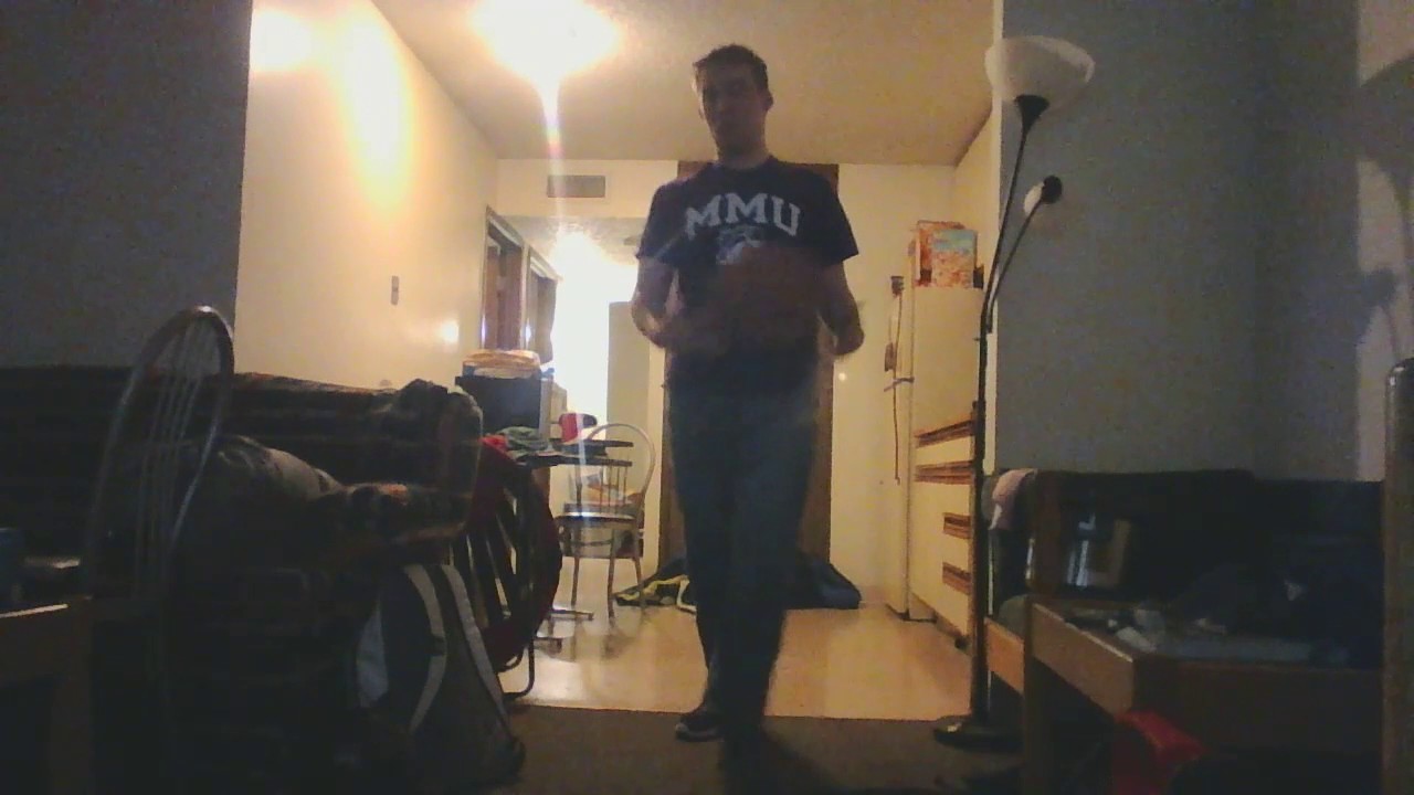 Lightweight Two Handed bowling practice at Home - YouTube