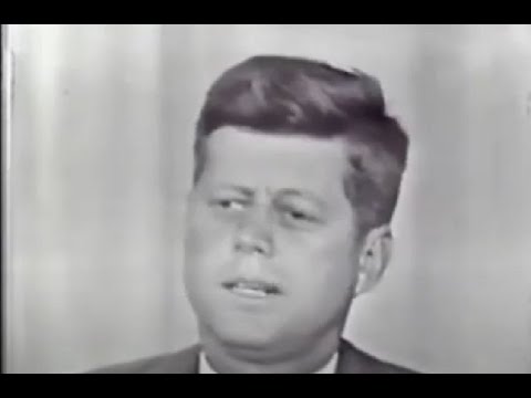 RARE: JFKs victory speech 11/9/1960 election night - YouTube