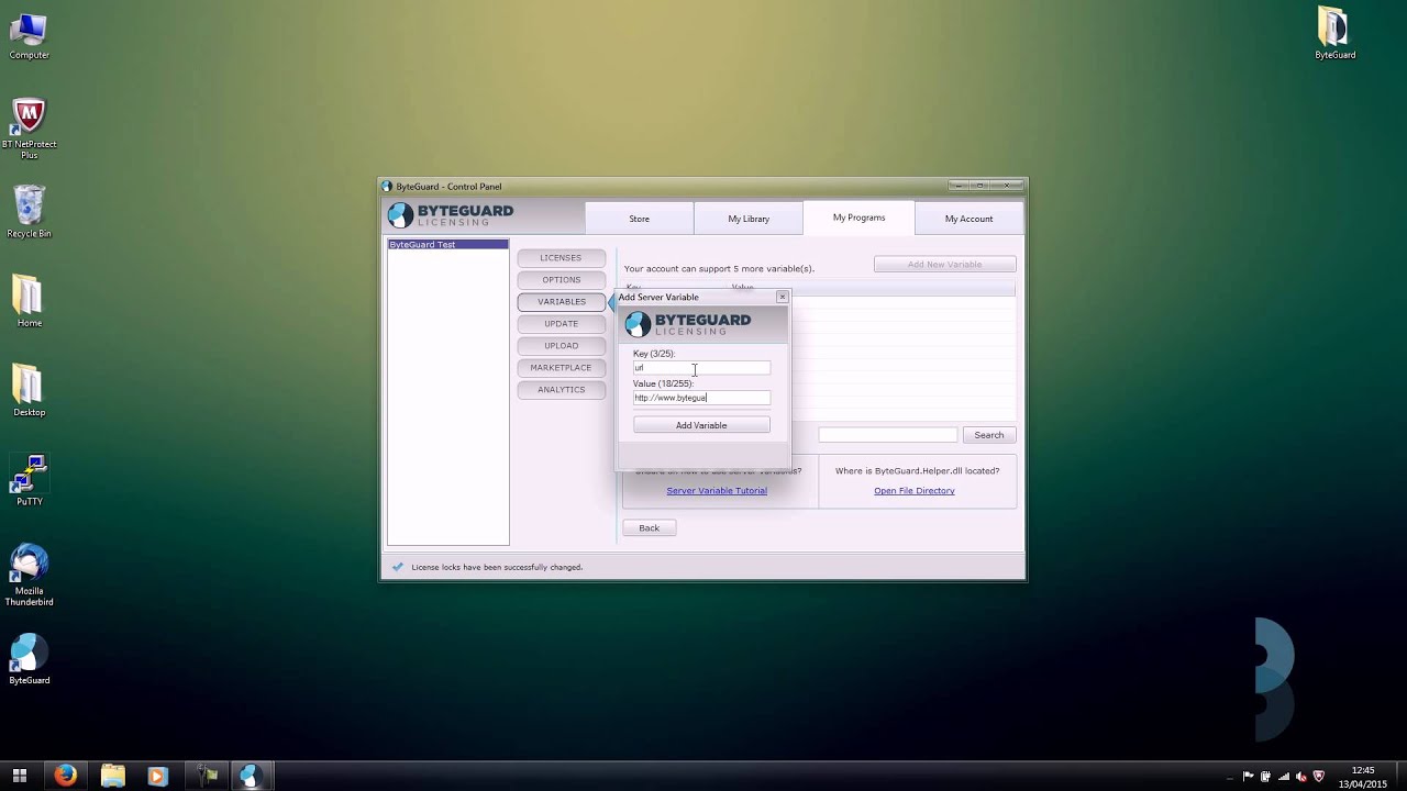 ByteGuard: A Quick Demonstration - YouTube