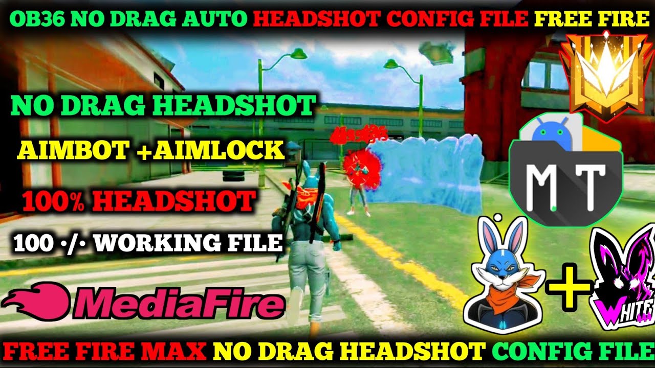 OB36 NO DRAG AUTO HEADSHOT CONFIG FILE FREE FIRE 🎯 FREE FIRE MAX NO ...