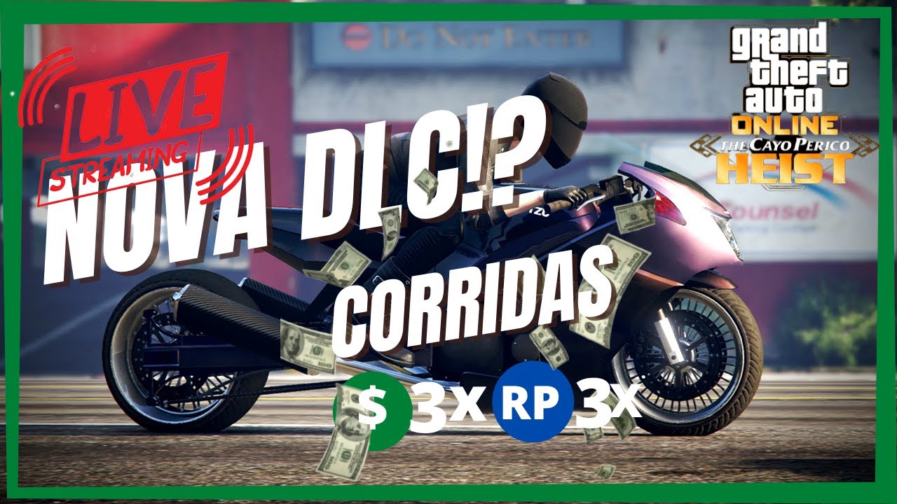 SIM EU JOGO CORRIDAS!! GTA 5 ONLINE [TRIPLO DINHERO E TRIPLO RP ...