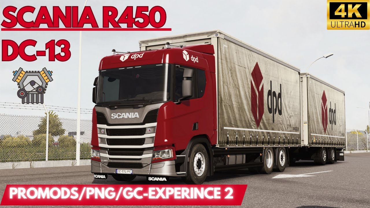 ETS2 |4K| SCANIA R450 (used) TANDEM 🇪🇸 GIJON-LEON 🇪🇸 - YouTube