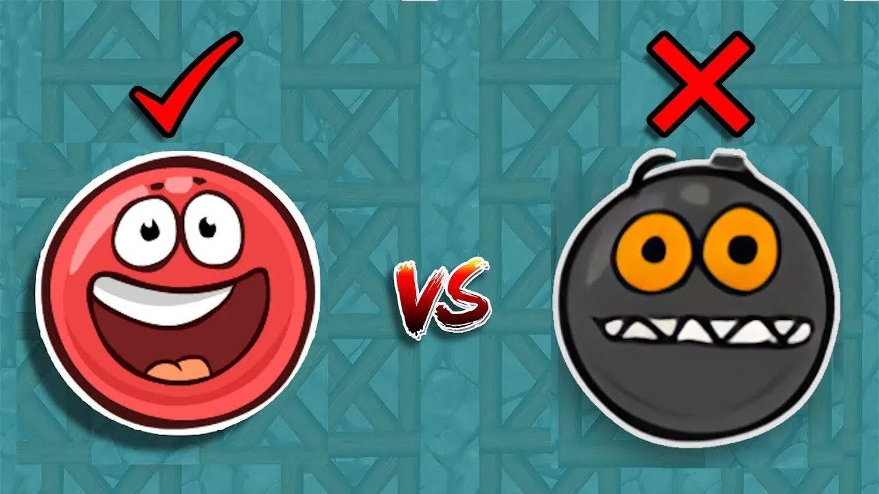 Red Ball 4 - Red Ball - Black Ball Enemy - All Levels - 2 Players ...