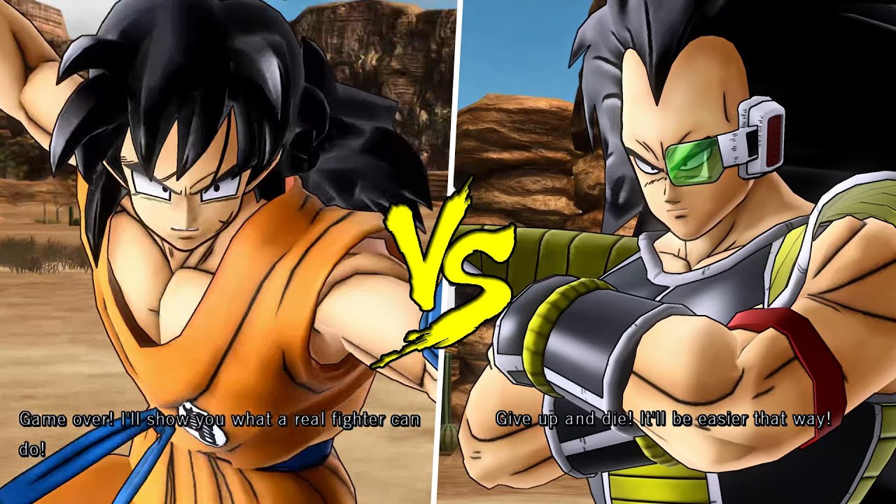Yamcha Tien Vs. Raditz Nappa - Hardest Level Epic Fight | Dragon Ball Z ...