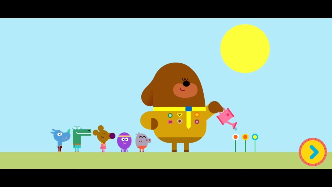 Hey Duggee Big Outdoor app, let's play for the badges with Duggee - YouTube