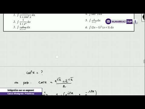 Intégrale de Riemann | Partie 6 (Calcul des primitives - Applications ) - YouTube