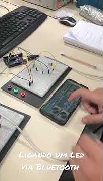 Ligando um Led pelo Celular (Arduino + Bluetooth ) - YouTube