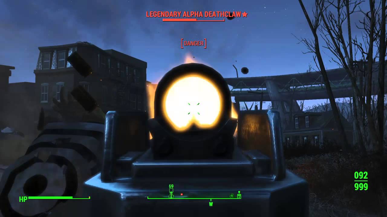 Fallout 4 Legendary Deathclaw Alpha - YouTube